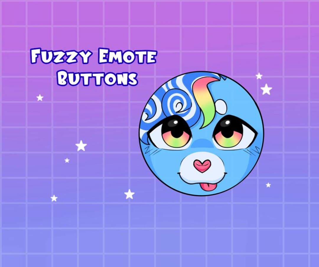 Custom Furry Emote Plush Pin 2in - Etsy