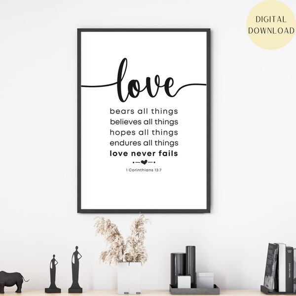 Wedding Bible Verse - Etsy