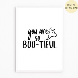 You Are so Boo-tiful SVG, Halloween SVG, Cricut Cut Files, Digital ...