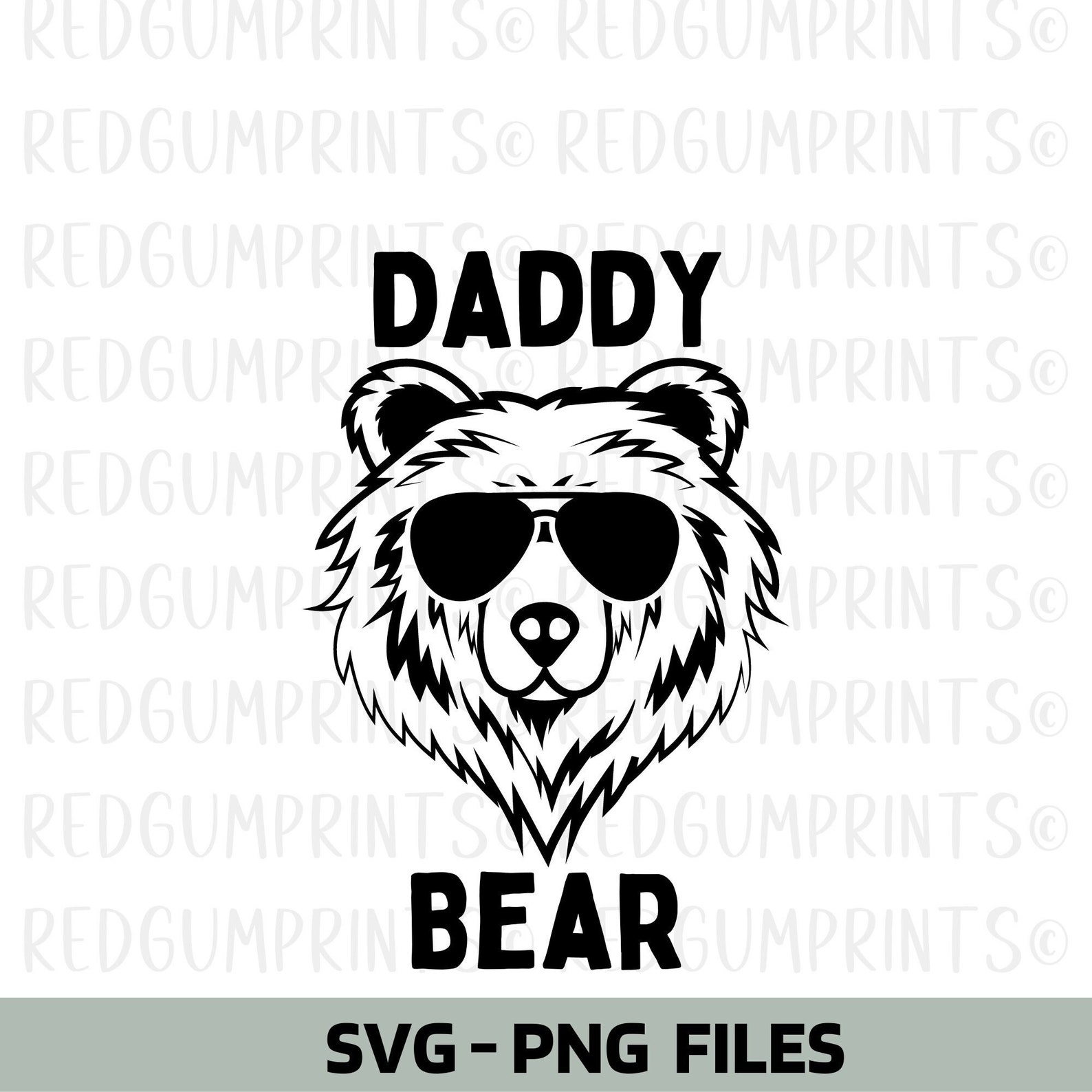 Daddy Bear SVG, Cricut Cut Files, Fathers Day, Dad SVG, Bear Svg ...