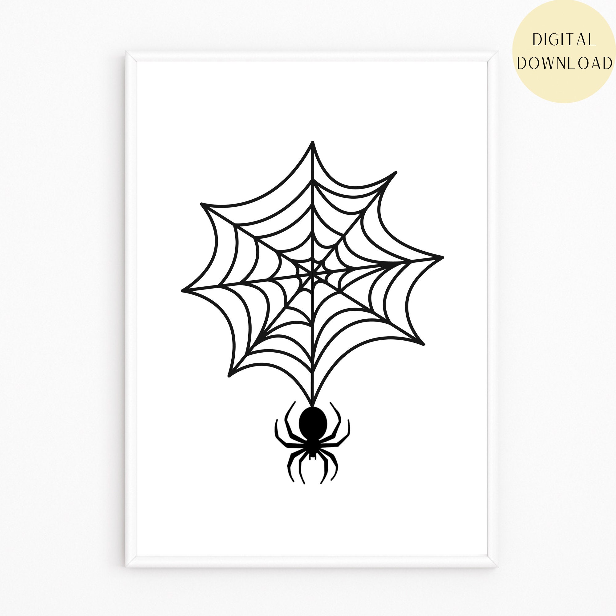 Spiderweb SVG Spider SVG Spiderweb Halloween Spider Svg - Etsy