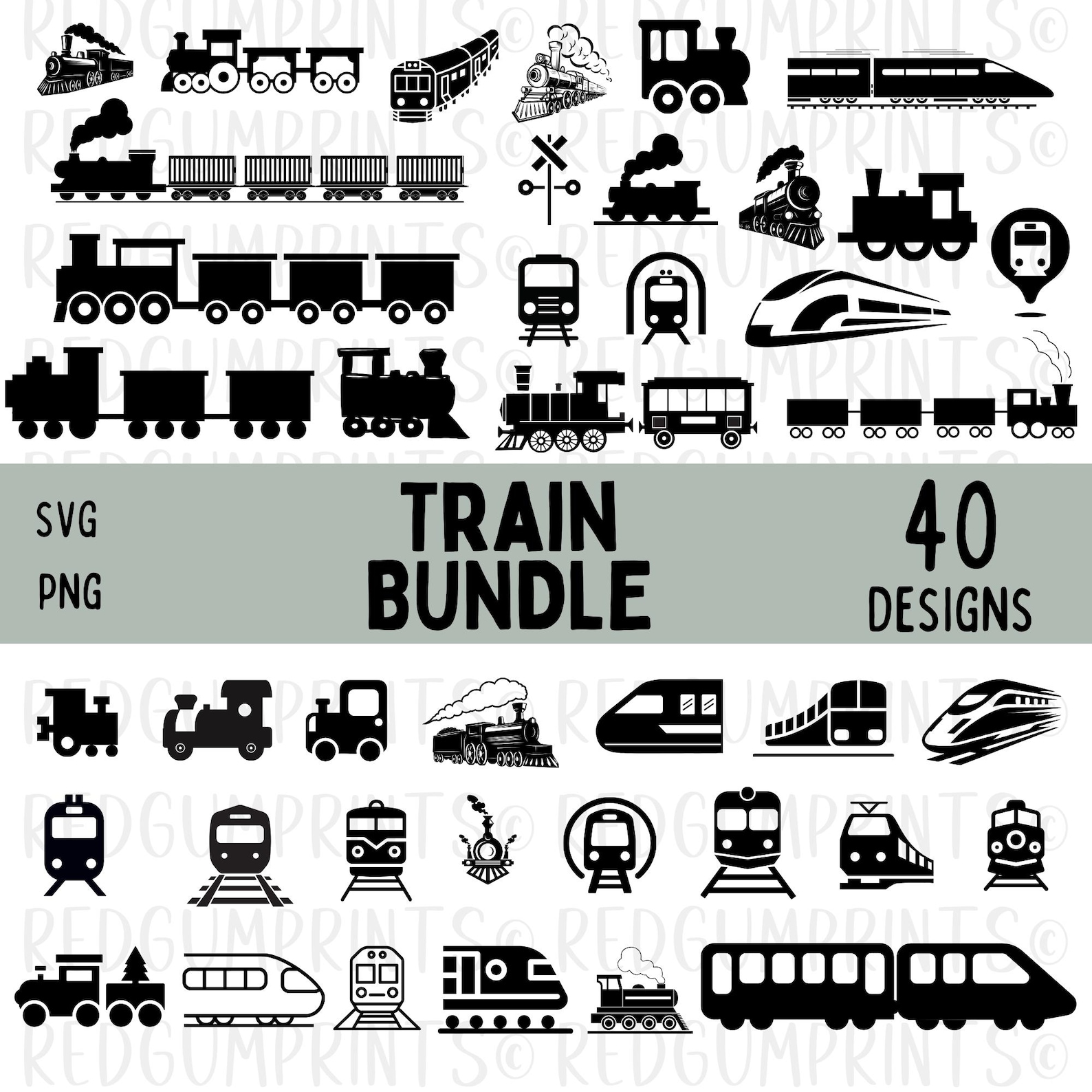 Train SVG Bundle, Train SVG, Trains Svg, Transport Svg, Locomotive SVG ...