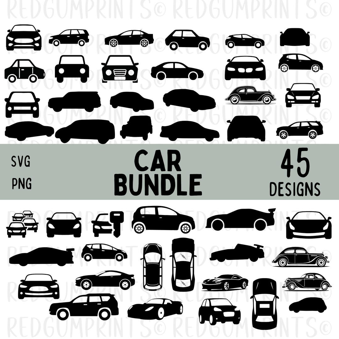 Car SVG Bundle, Vechicle SVG, Mechanic Svg, Cars Svg, Transport SVG ...