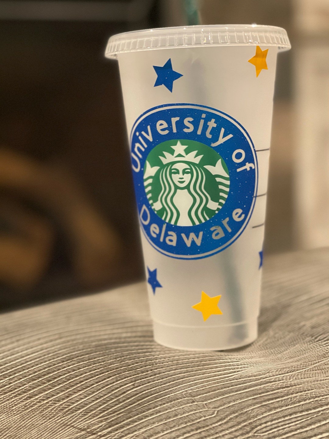 University of Delaware Custom College Cup - Etsy