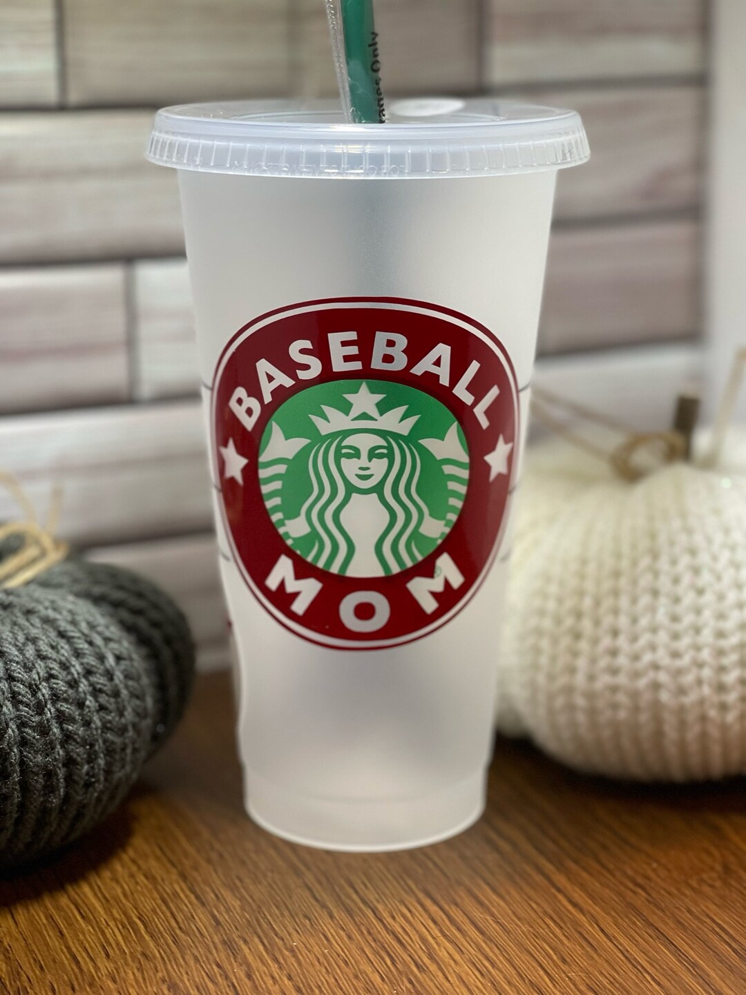Baseball Mom Cold Cup - Sports Mom Basketball Mom Soccer Mom Hockey Mom ...
