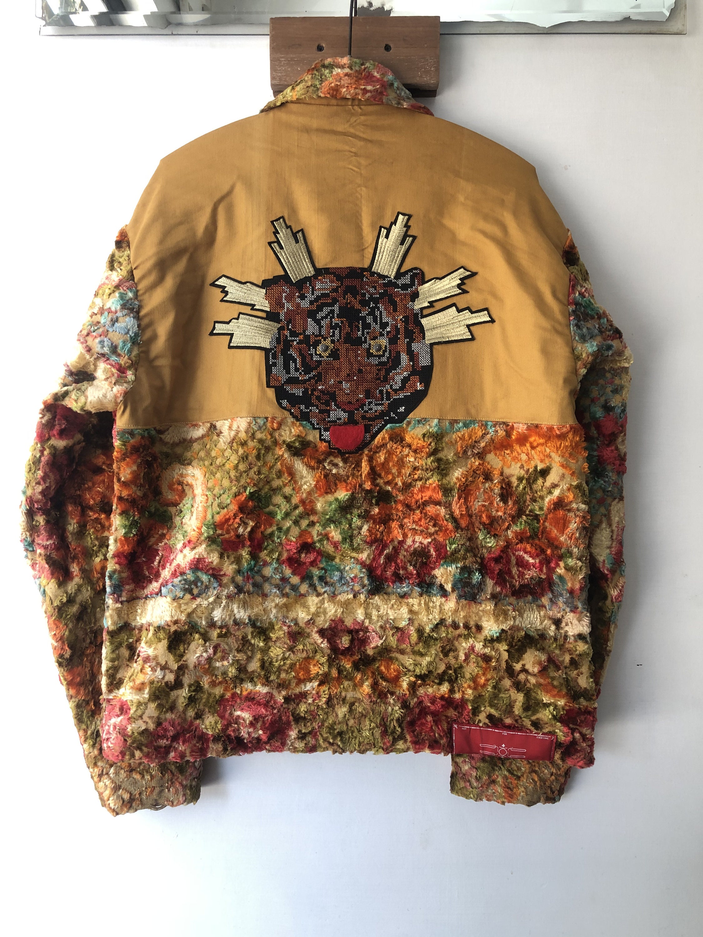 Fur Jacket Jude Zip up Jacket Custom Jacket Streetwear Jacket ...