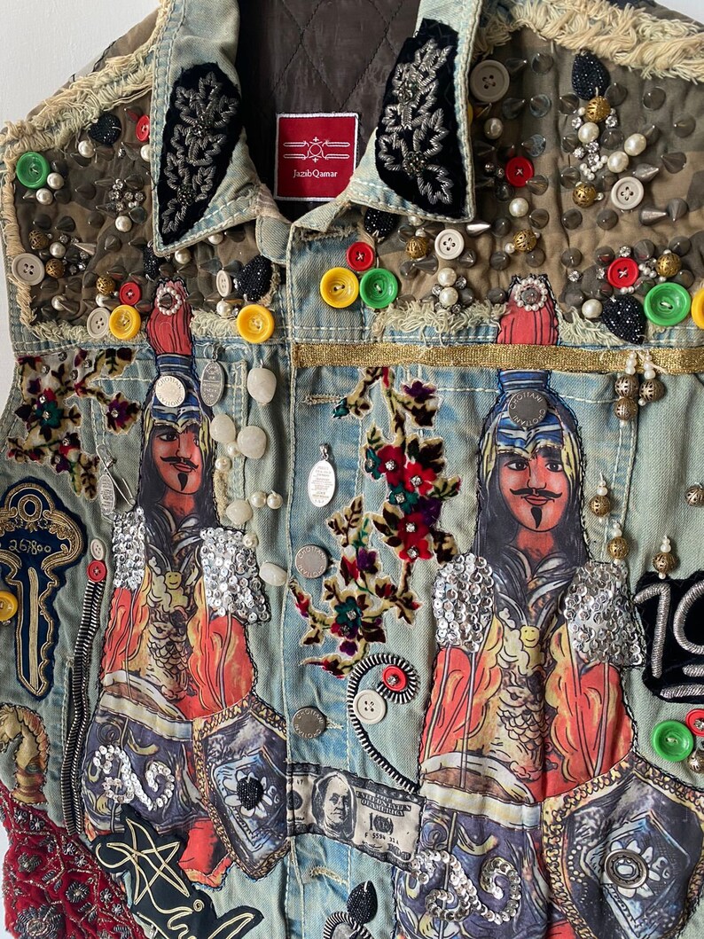 Denim Jacket | Denim Jacket Men | Custom Jacket | Painted Denim Jacket ...