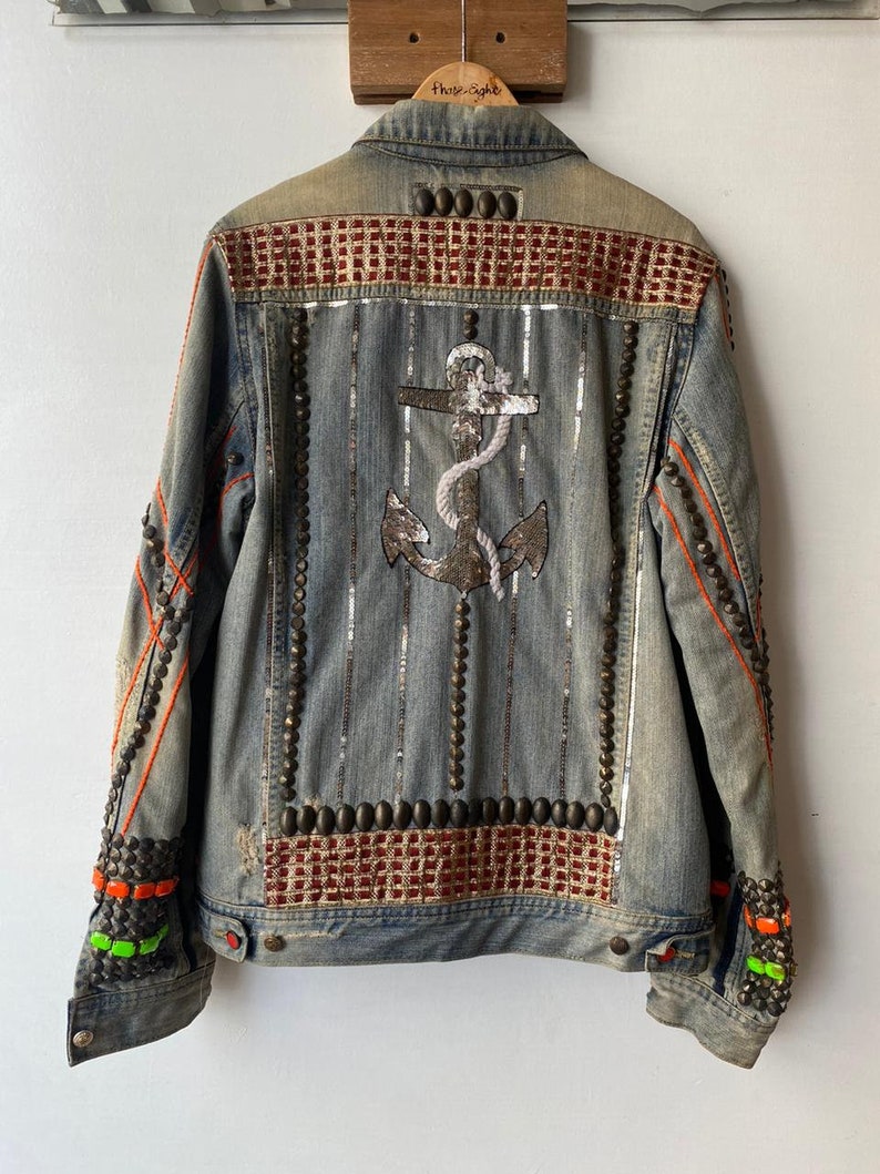 Denim Jacket Pattern | Custom Jacket | Denim Jacket Men | Denim Jacket ...