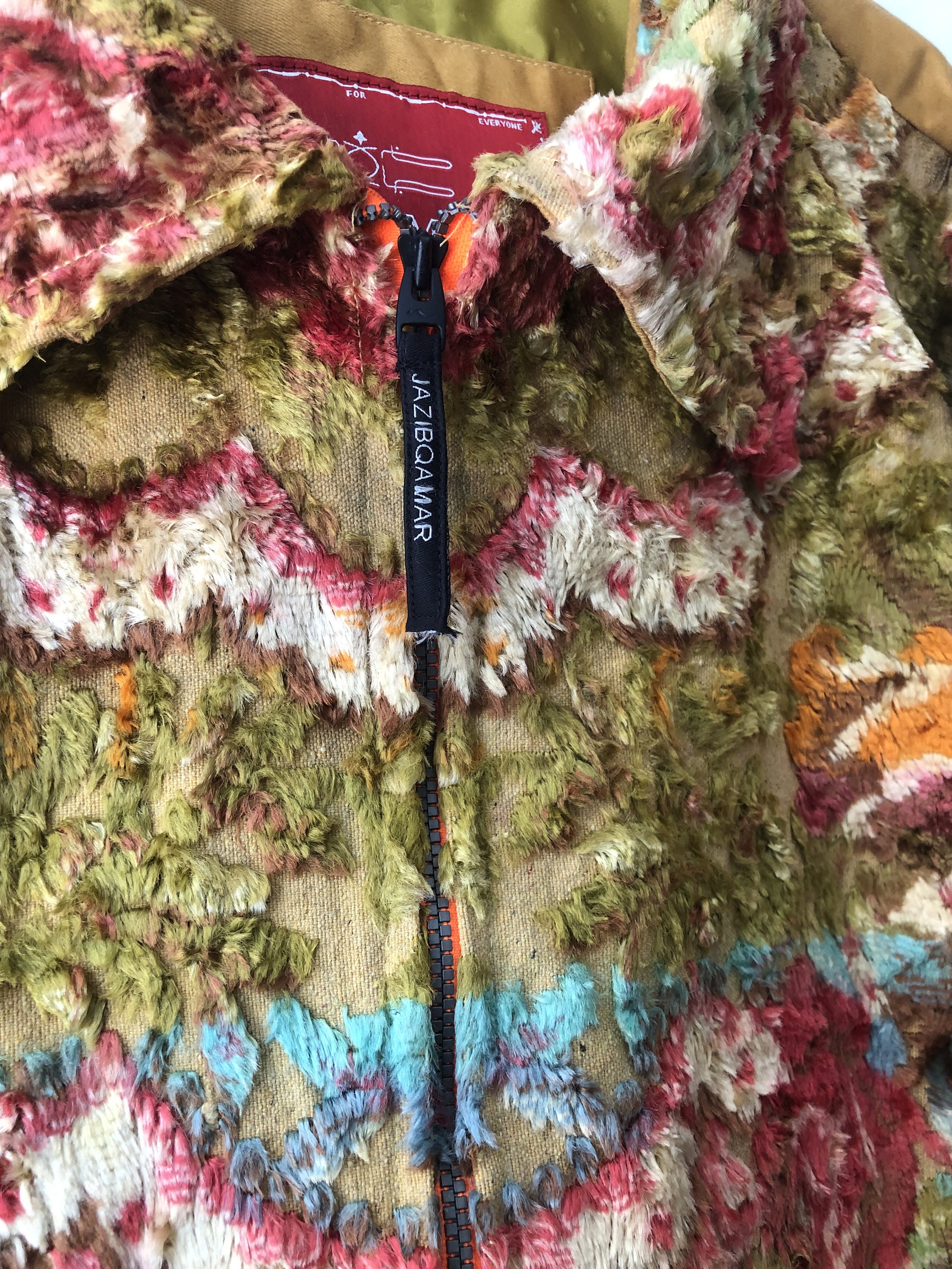 Fur Jacket Jude Zip up Jacket Custom Jacket Streetwear Jacket ...