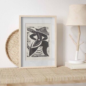 Black and White Reading Nook Wall Decor, Ex Libris Vintage Poster ...