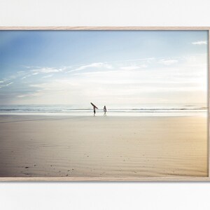 Neutral Coastal Gallery Wall Set of 6 Horizontal Prints Beige Tones ...