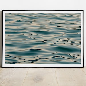 Water Reflection Ripples Photo, Water Surface Wall Art Printable Water ...