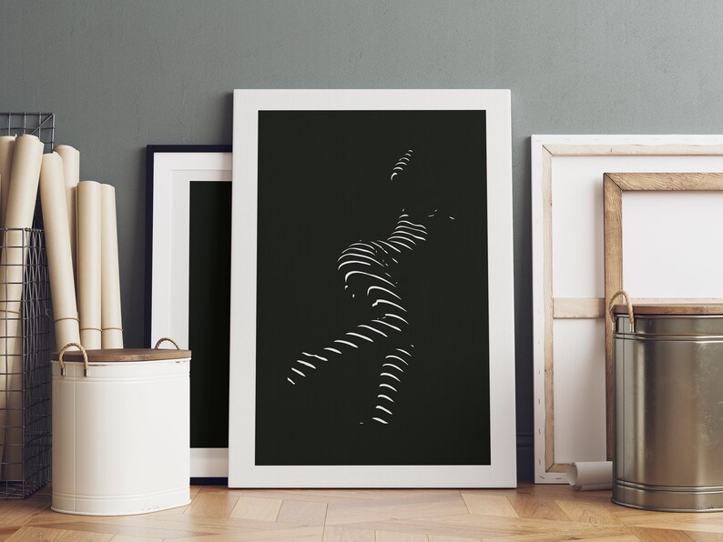 Nude Woman Legs Posters Aesthetic Sexy Female Art Sensual | Etsy