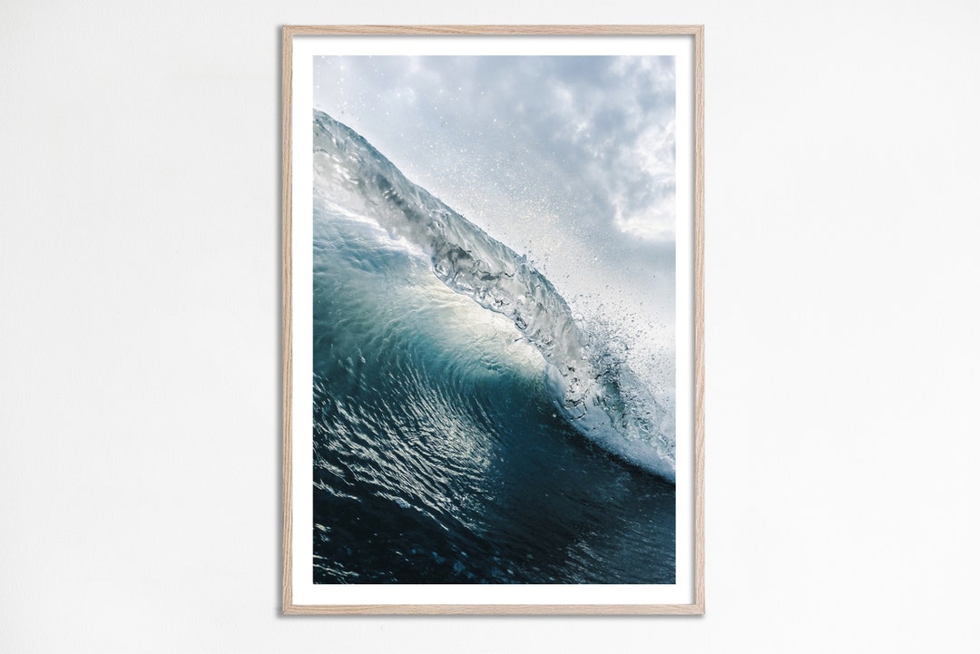 Sea Wave Photo Print, Ocean Wave Print, Sea Photography, Printable ...