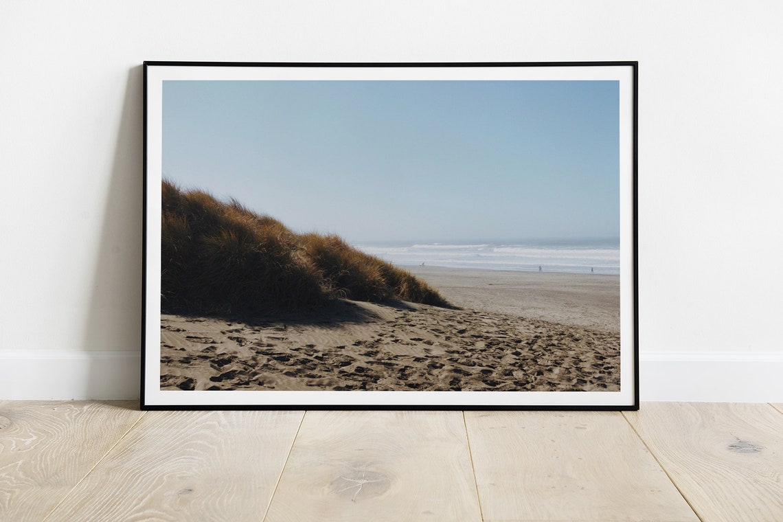 Neutral Coastal Art Soft Neutral Beach Print Sand Dunes - Etsy