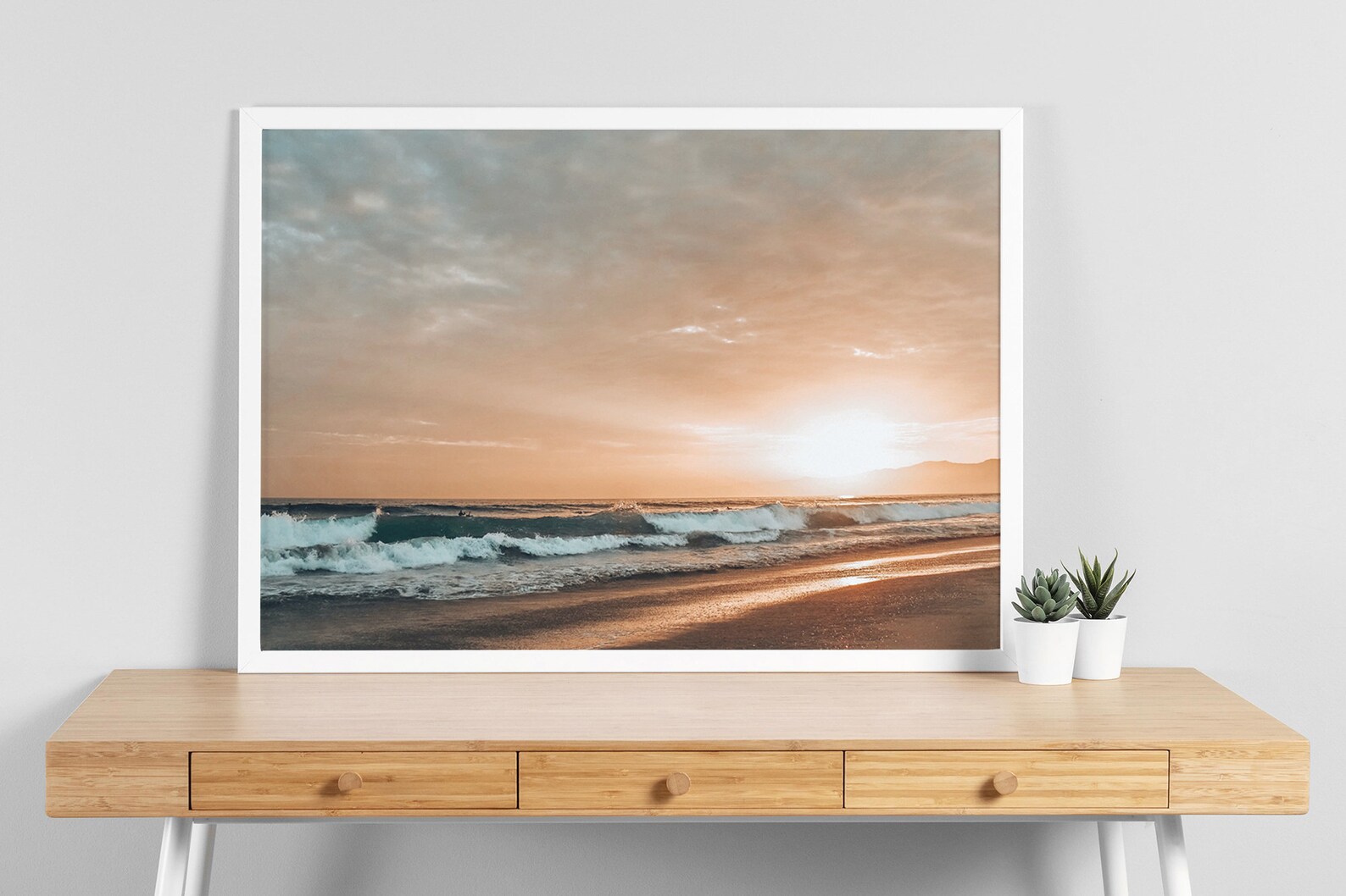 Beach Sunset Print, Sunset Poster Print, Sunrise Beach Print, Beach ...