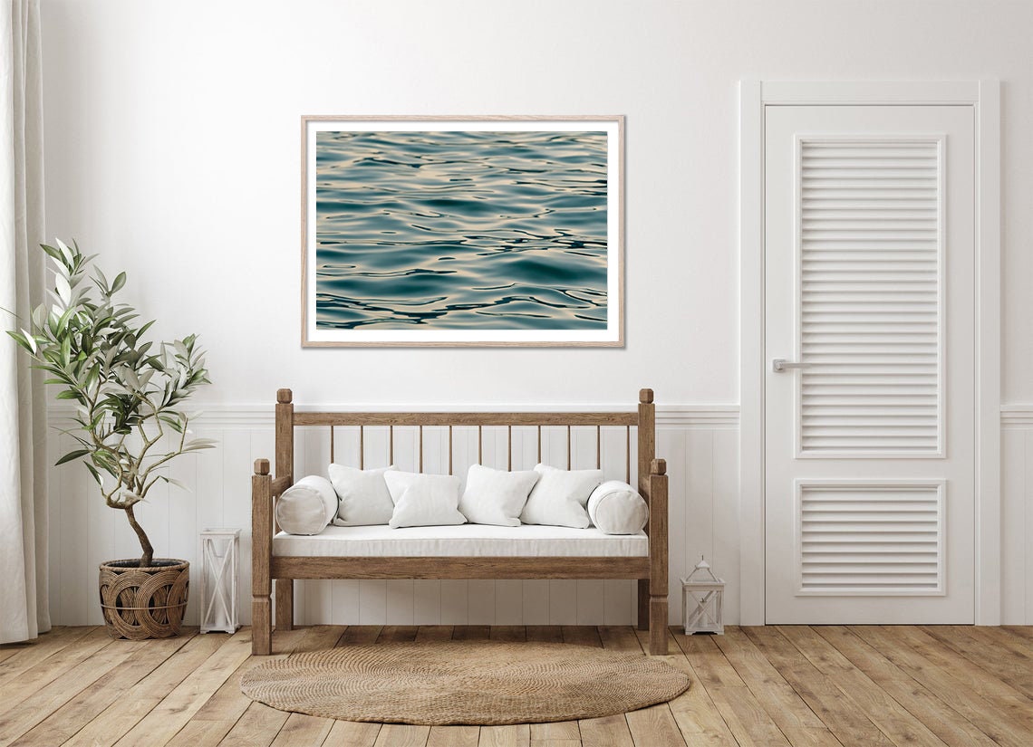 Water Reflection Ripples Photo Water Surface Wall Art - Etsy