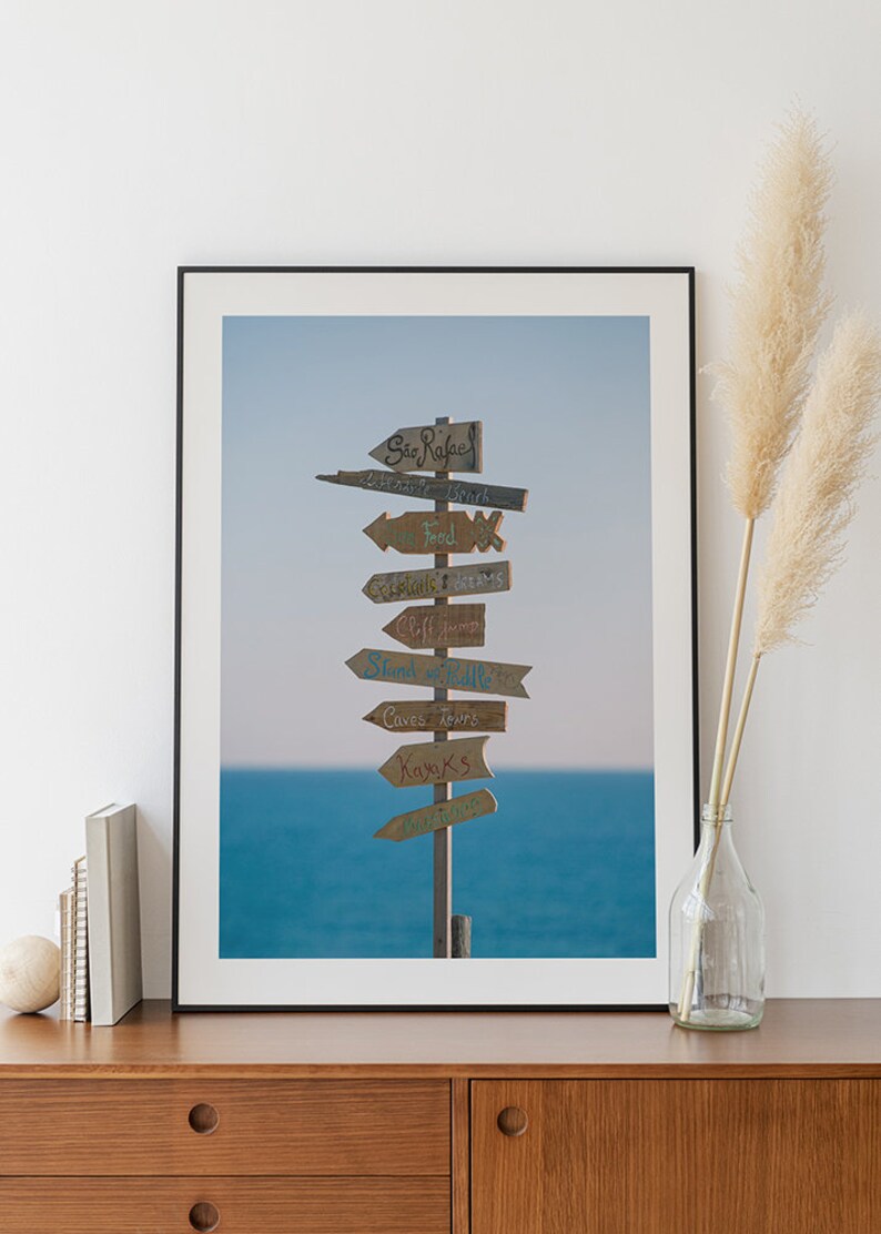 Wooden Beach Signs Printable Beach Directional Signs Beach - Etsy
