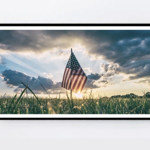 Samsung Frame TV Art American Flag Patriotic Samsung Frame TV USA Flag ...