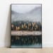 Set of 6 Nature Prints Rustic Lake Printable Photography Lake House ...