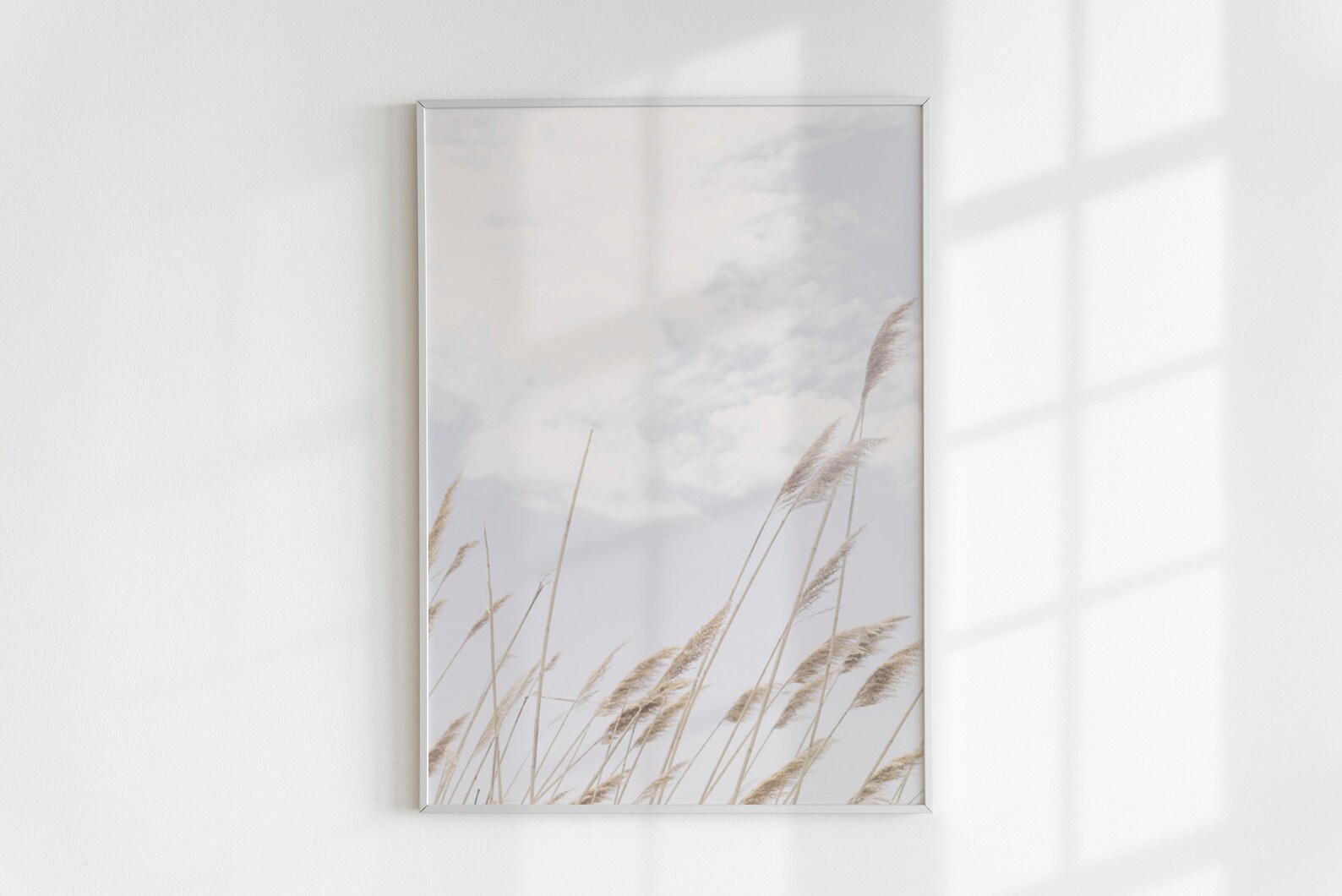 Boho Neutral Botanical Print Pampas Grass Printable Wall Art Neutral ...
