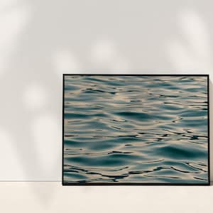 Water Reflection Ripples Photo, Water Surface Wall Art Printable Water ...
