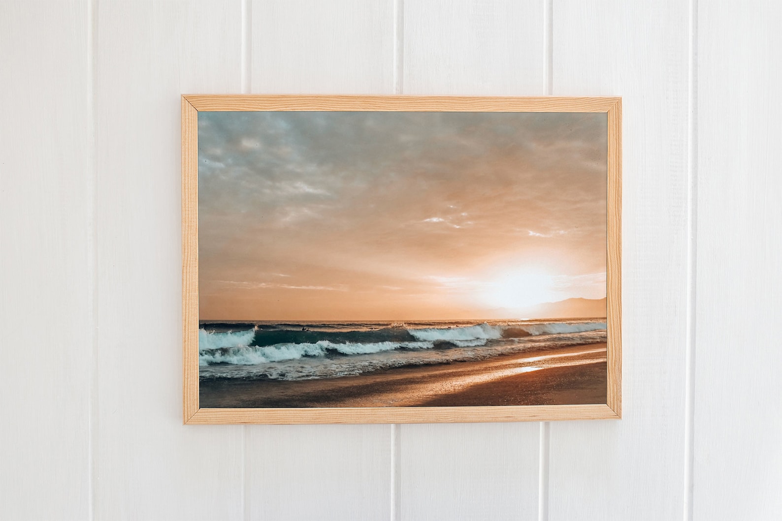 Beach Sunset Print, Sunset Poster Print, Sunrise Beach Print, Beach ...