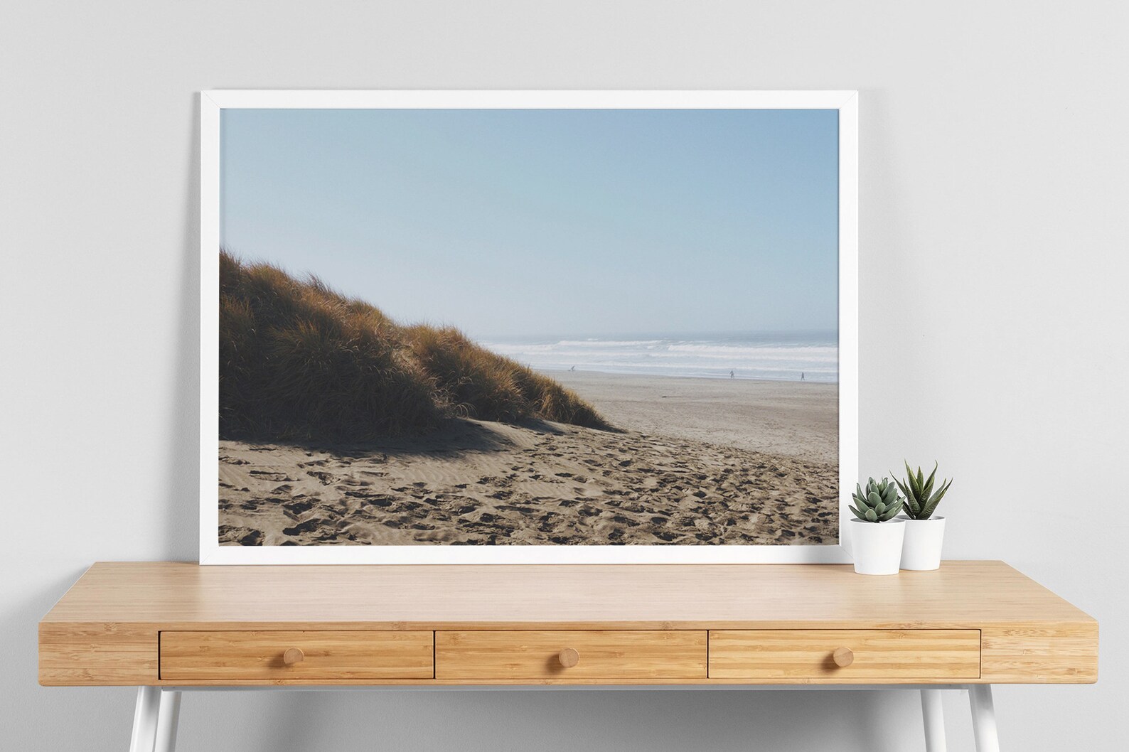 Neutral Coastal Art Soft Neutral Beach Print Sand Dunes - Etsy