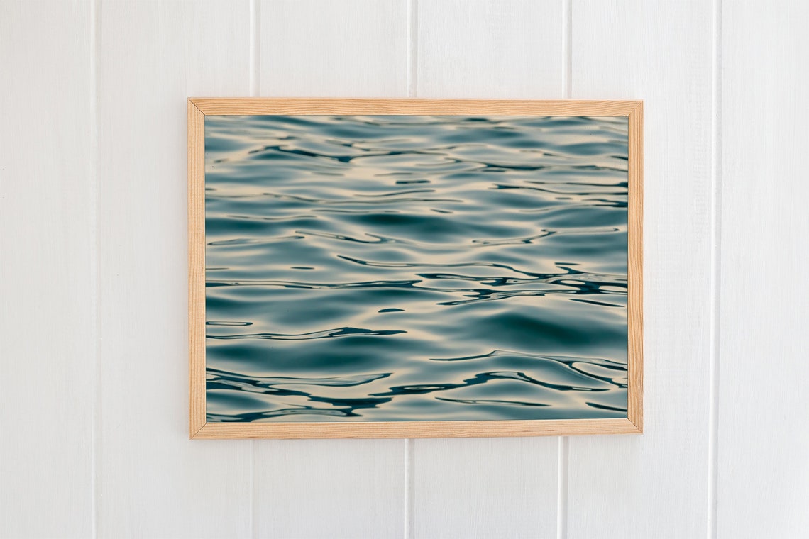 Water Reflection Ripples Photo Water Surface Wall Art - Etsy
