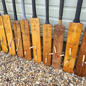 Vintage Cricket Bat Clock With Cricket Bat Shaped Hands - Etsy