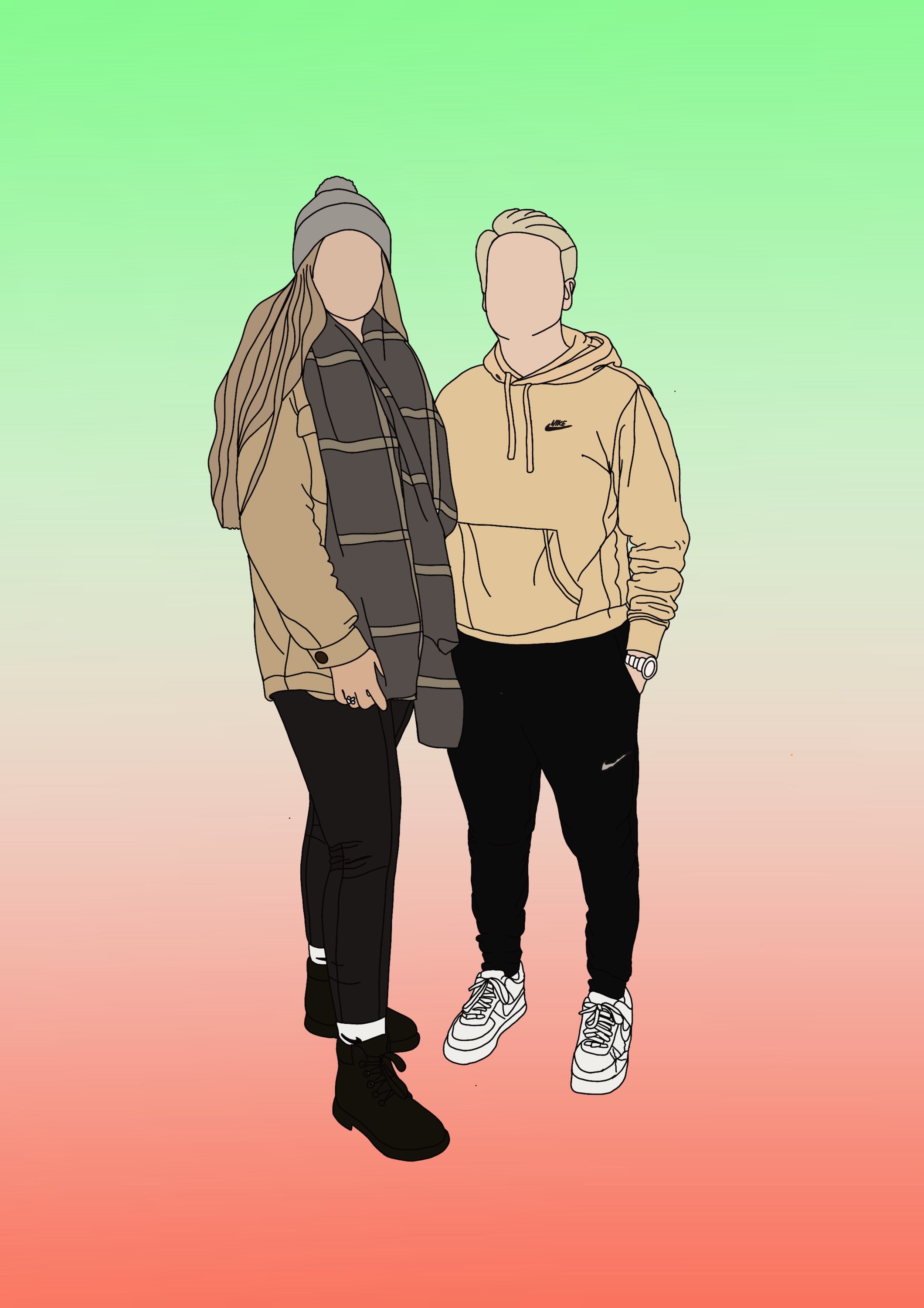 Outline Drawing | Outline Drawing | Outline Sketch - Etsy