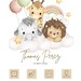 Personalized Baby Birth Stats Print: Nursery Decor (digital Download ...