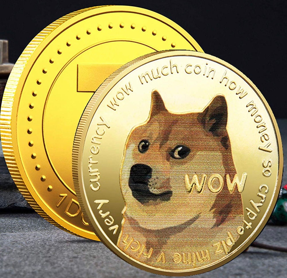 Dogecoin Physical Coin With Case - Etsy