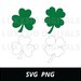 Clover Svg, Shamrock Svg, Digital Files Svg, Png, Pdf, St Patricks Day ...