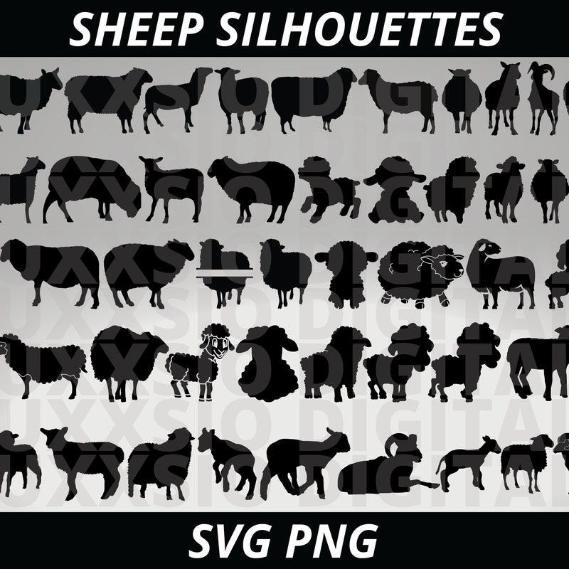 Baby Sheep Svg - Etsy