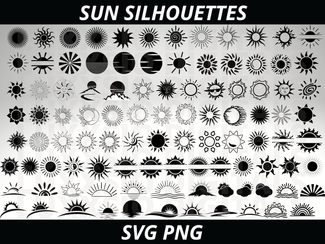Sun Svg, Sunshine Svg, Sun Clipart, Sun Rays Svg, Celestial Svg, Sun ...