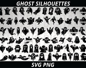 Ghost Svg, Boo Svg, Cute Ghost Svg, Ghost Face, Spooky Season Svg ...