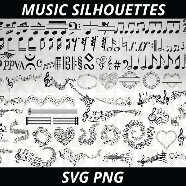 Music Svg - Etsy