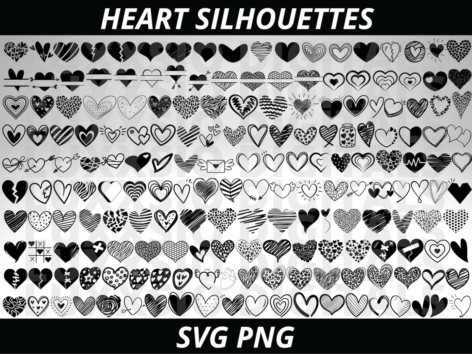 Heart Svg Love Svg Valentine's Day Svg Valentine Svg - Etsy