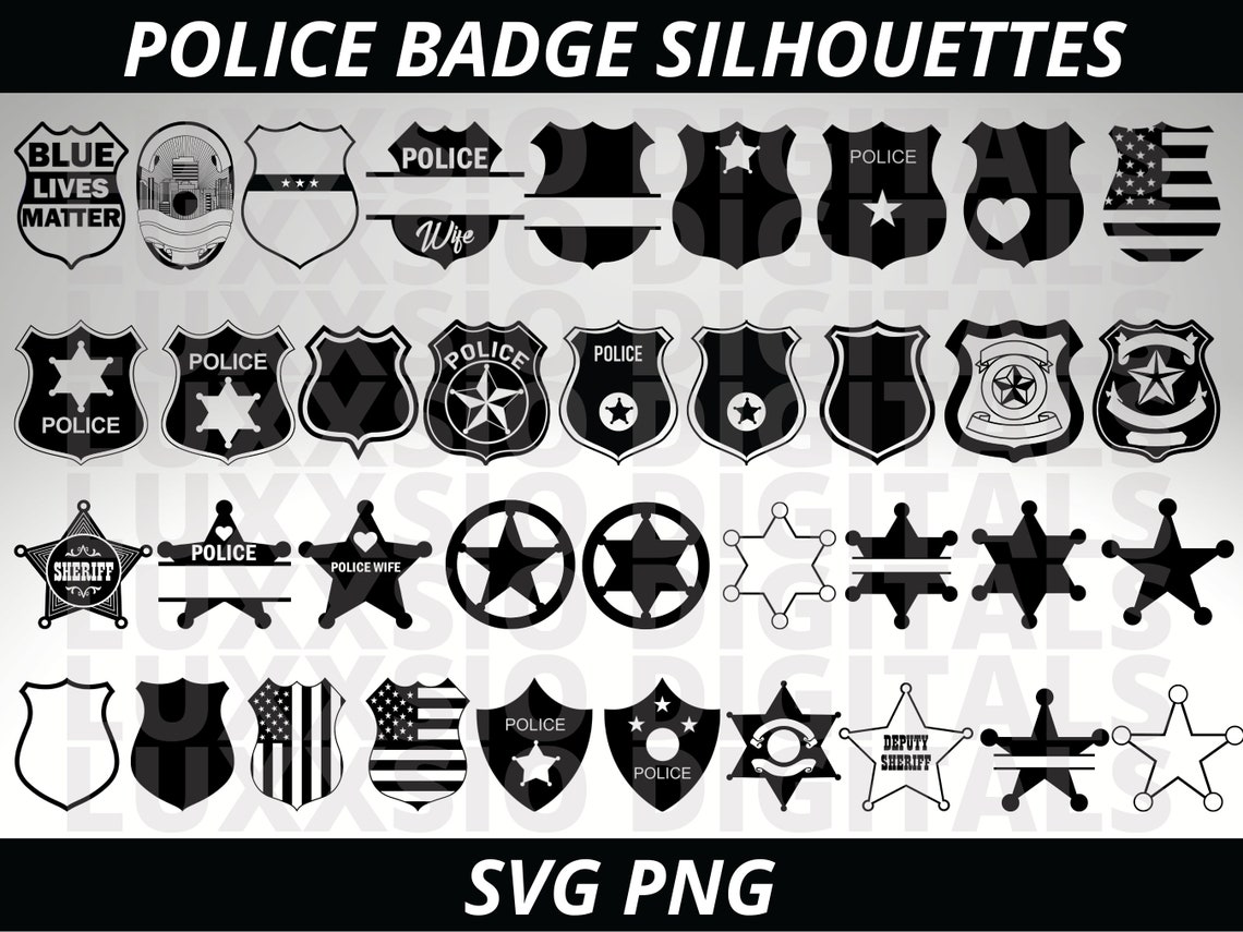 Police Badge Svg, Police Svg, Sheriff Badge Svg, Police Wife Svg ...