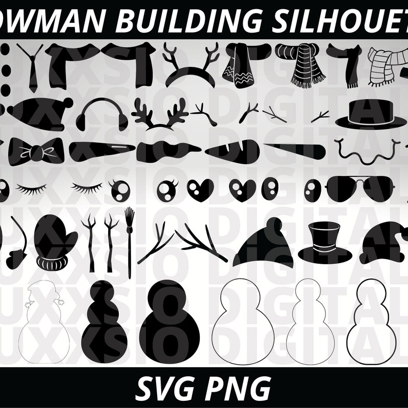 Snowman Hat Svg - Etsy