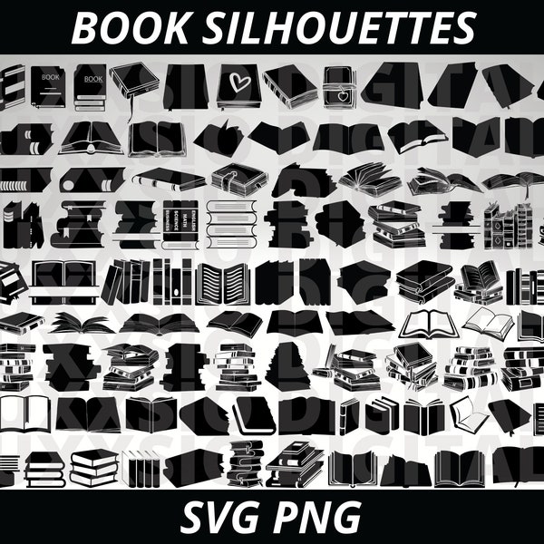 Book Svg - Etsy