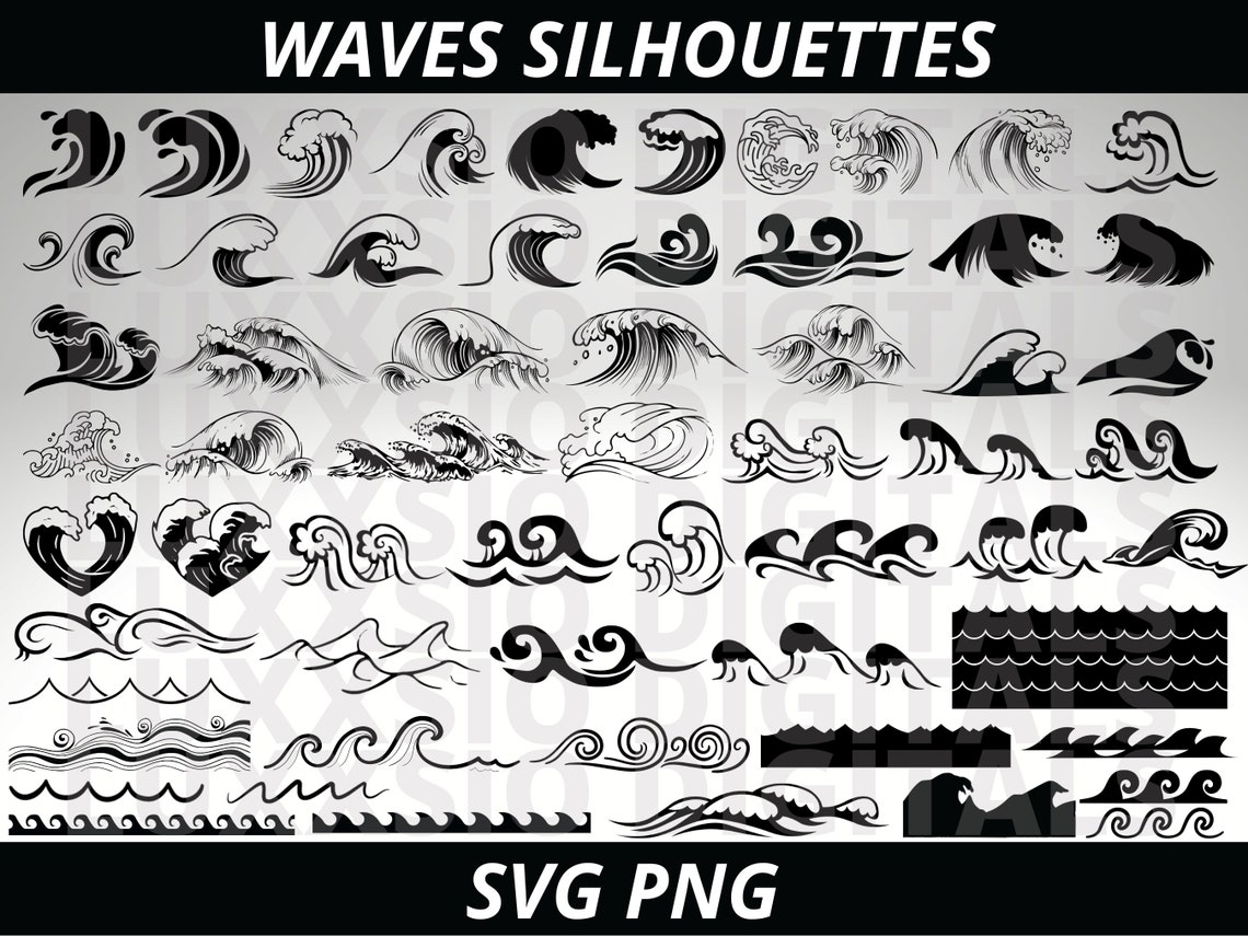 Wave Svg, Ocean Svg, Waves Svg, Ocean Waves Svg, Wave Png, Water Svg ...