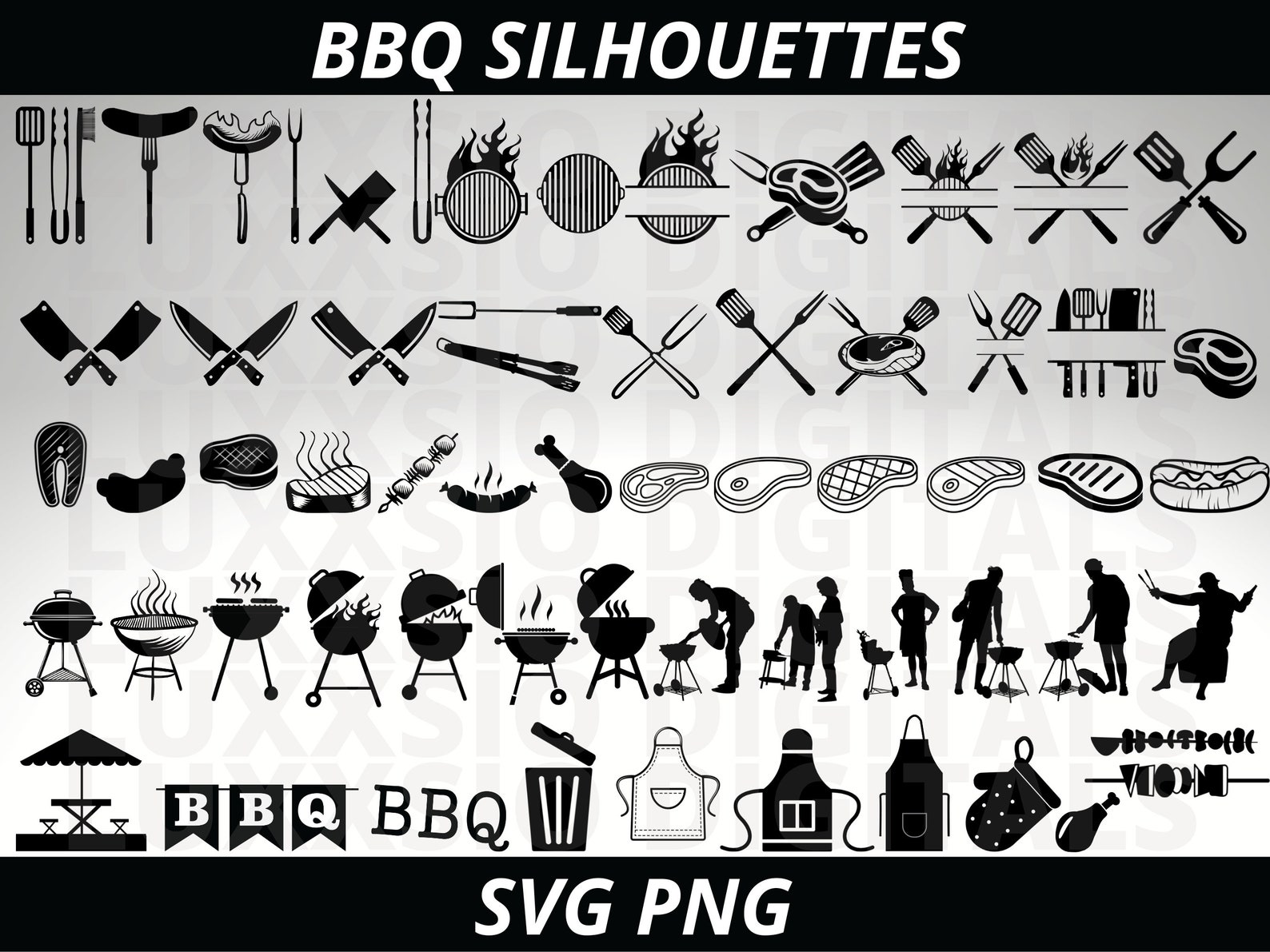 BBQ Svg Grill Svg Grilling Svg Grill Master Svg BBQ Grill - Etsy