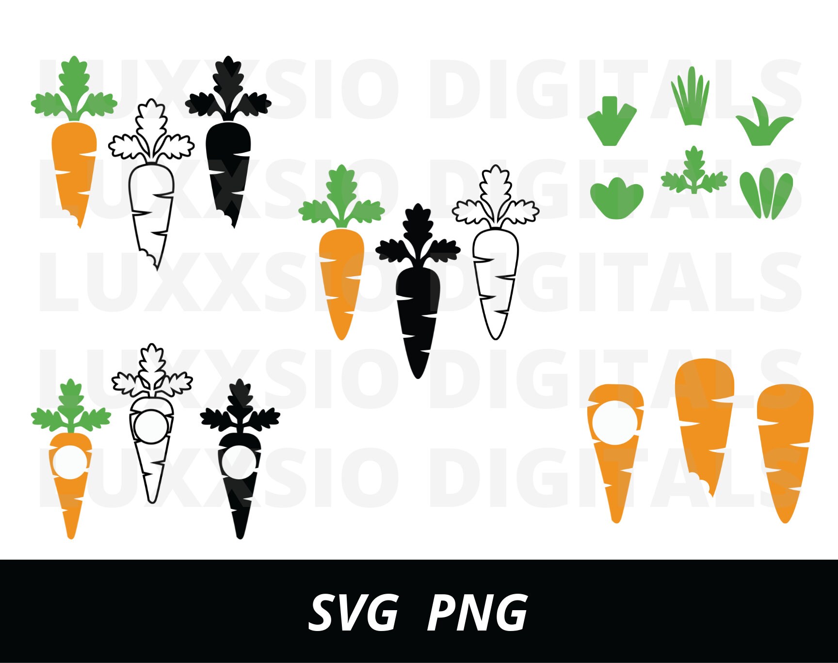 Easter Carrot Svg Carrot Svg Carrot Shape Svg Carrot - Etsy