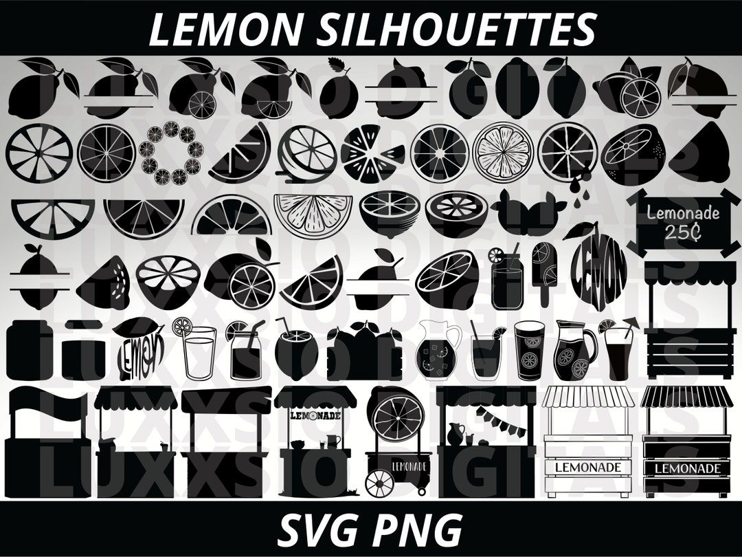 Lemon Svg, Summer Svg, Lemonade Svg, Lemon Slice Svg, Lemonade Stand ...