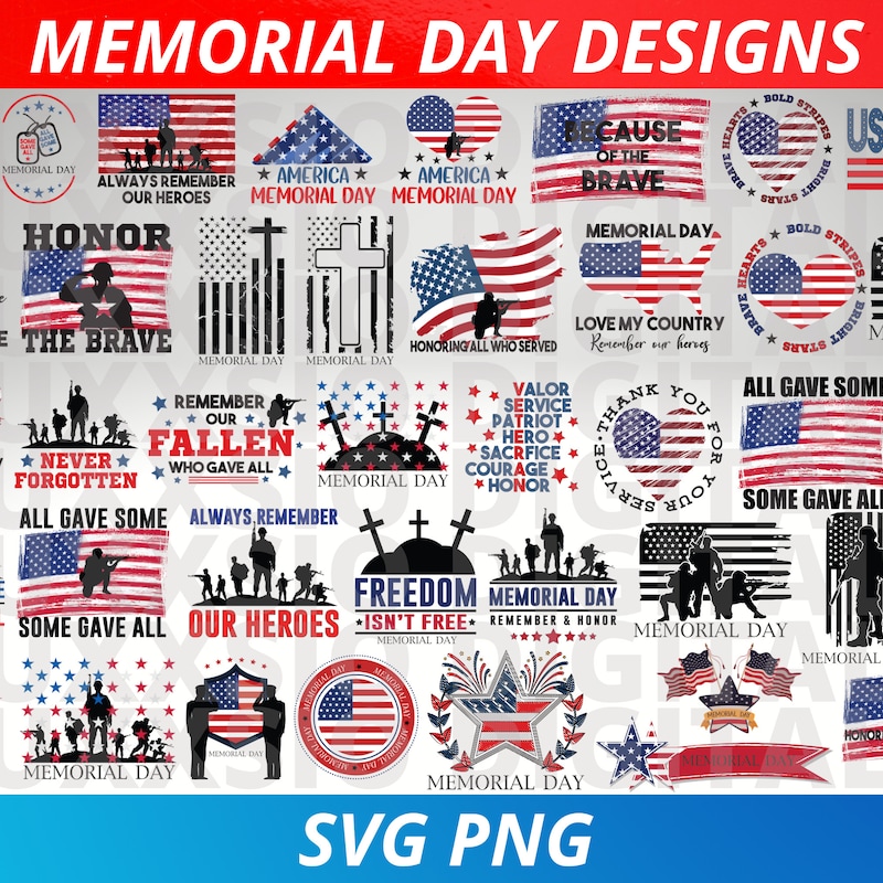 Memorial Day Svg