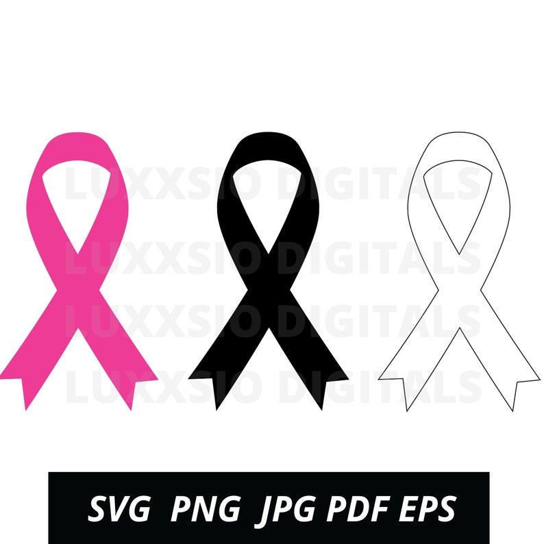 Awareness Ribbon Svg Png Jpg Eps Pdf Instant Digital Download - Etsy