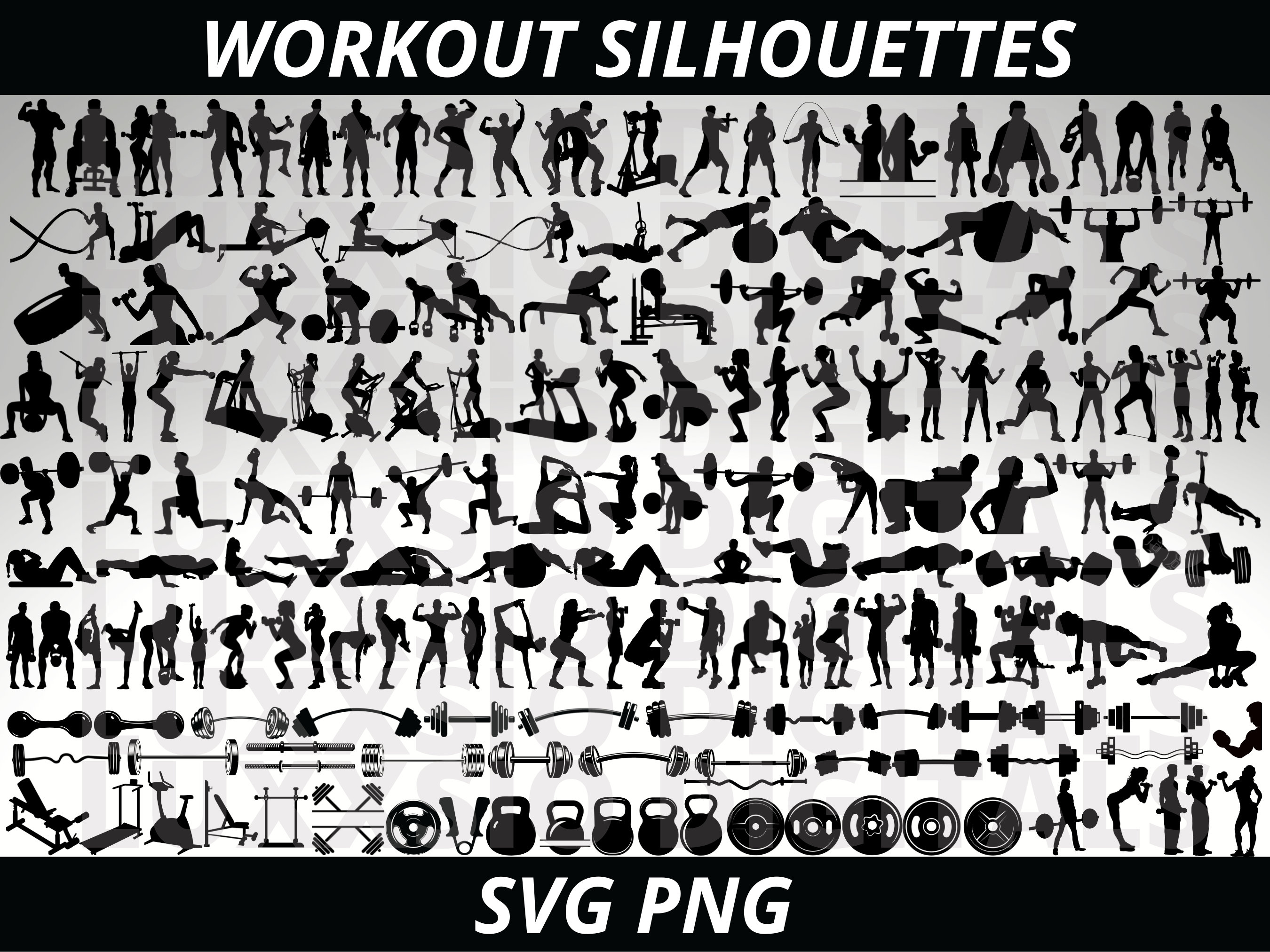 Workout Svg Fitness Svg Gym Svg Exercise Svg Motivational - Etsy Australia