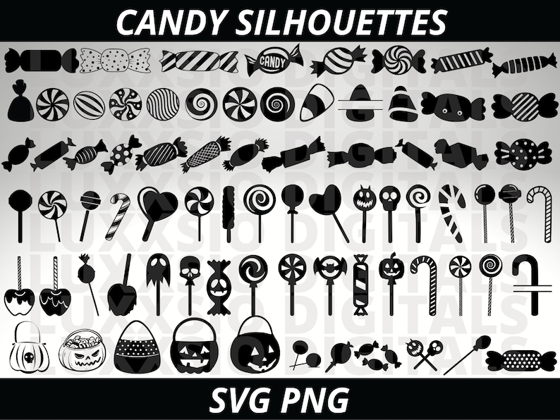 Candy Svg Candy Corn Svg Halloween Svg Halloween Candy Svg - Etsy